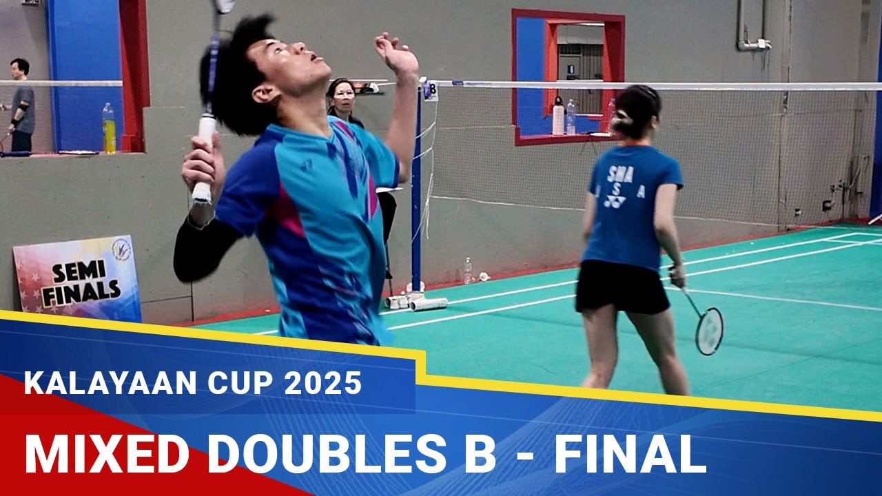 Kalayaan Cup 2025 | XD B | Final | Jordan Lau/Amy Sha vs Josh Hwang ...