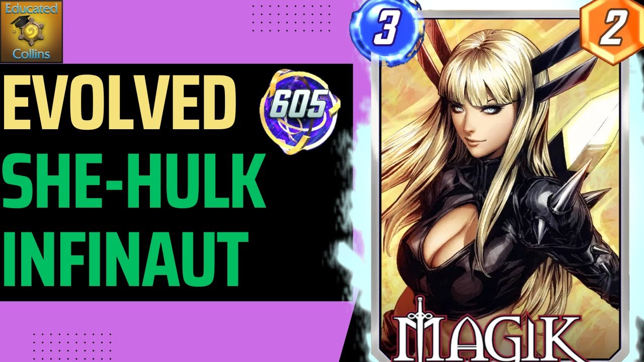 Evolved She-Hulk Infinaut FULL Deck Breakdown (How to Pilot) Marvel Snap - YouTube