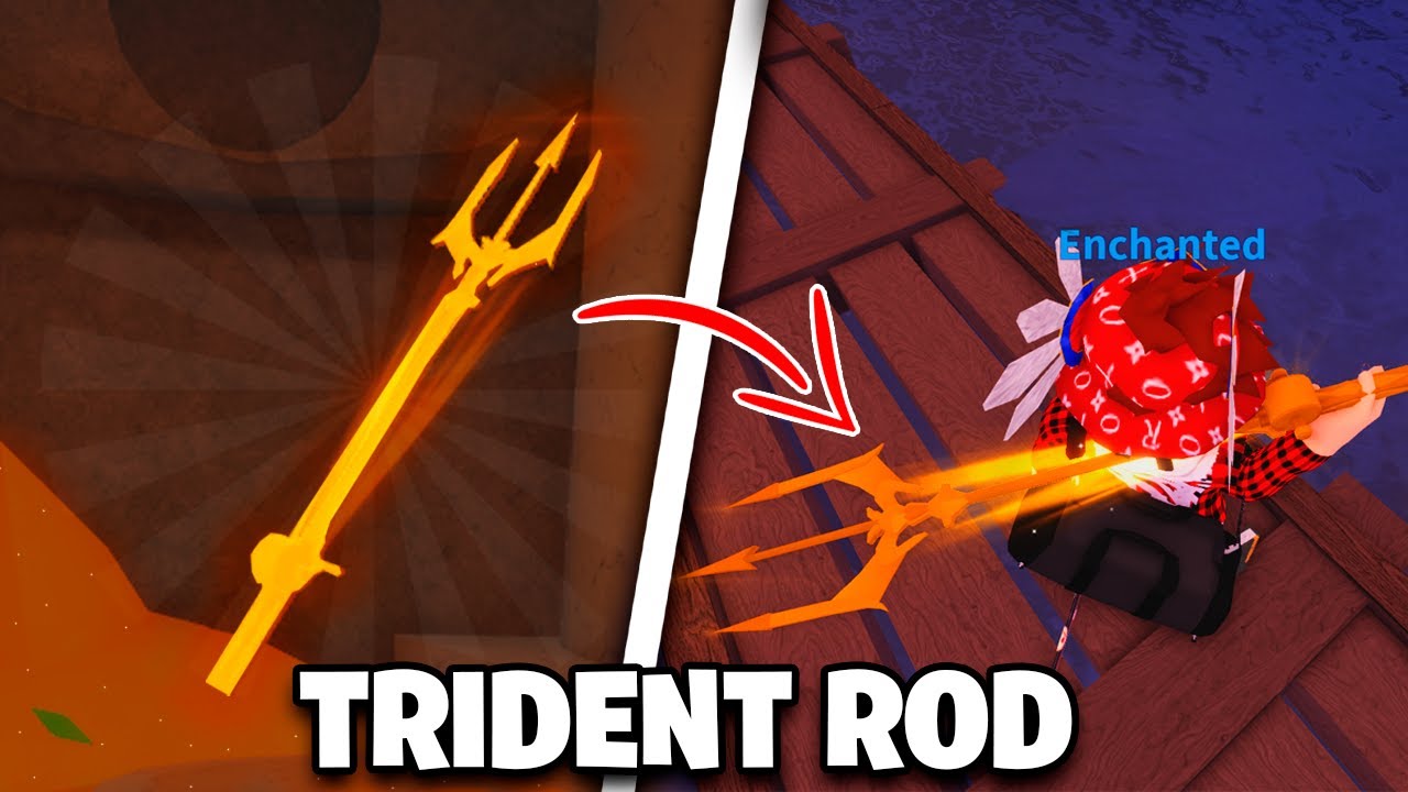 COMO PEGAR a VARA TRIDENT ROD no FISCH! - YouTube