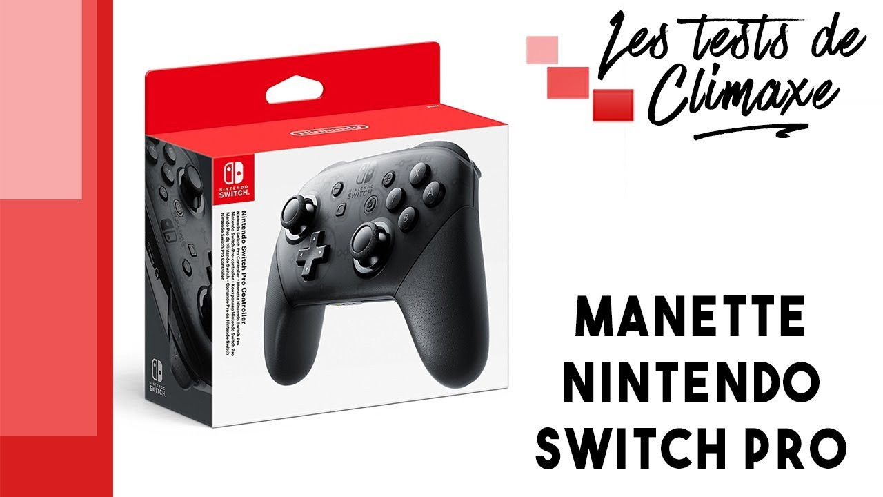 Test d'une manette Nintendo Switch Pro - YouTube