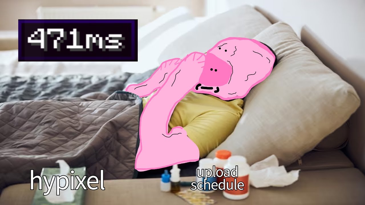 hypixel with horrible ping - YouTube