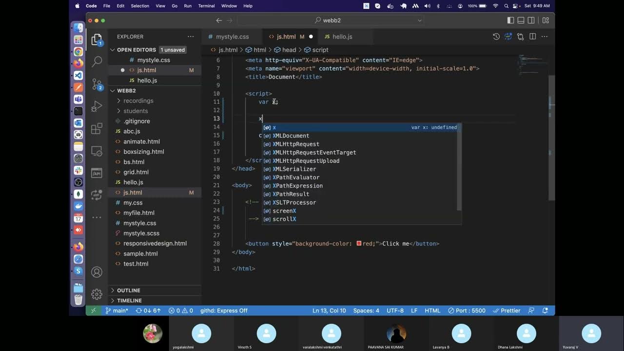 JavaScript Strict-mode and Strings (String methods) Explained 2022-09 ...