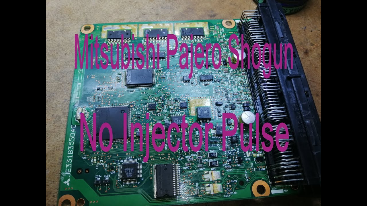 Mitsubishi Pajero Shogun Ecu Repair - YouTube