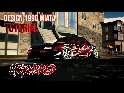 Livery Mazda Miata MX-5 1990 (StormsRed) By (NikCPMGaming) (TUTORIAL ...