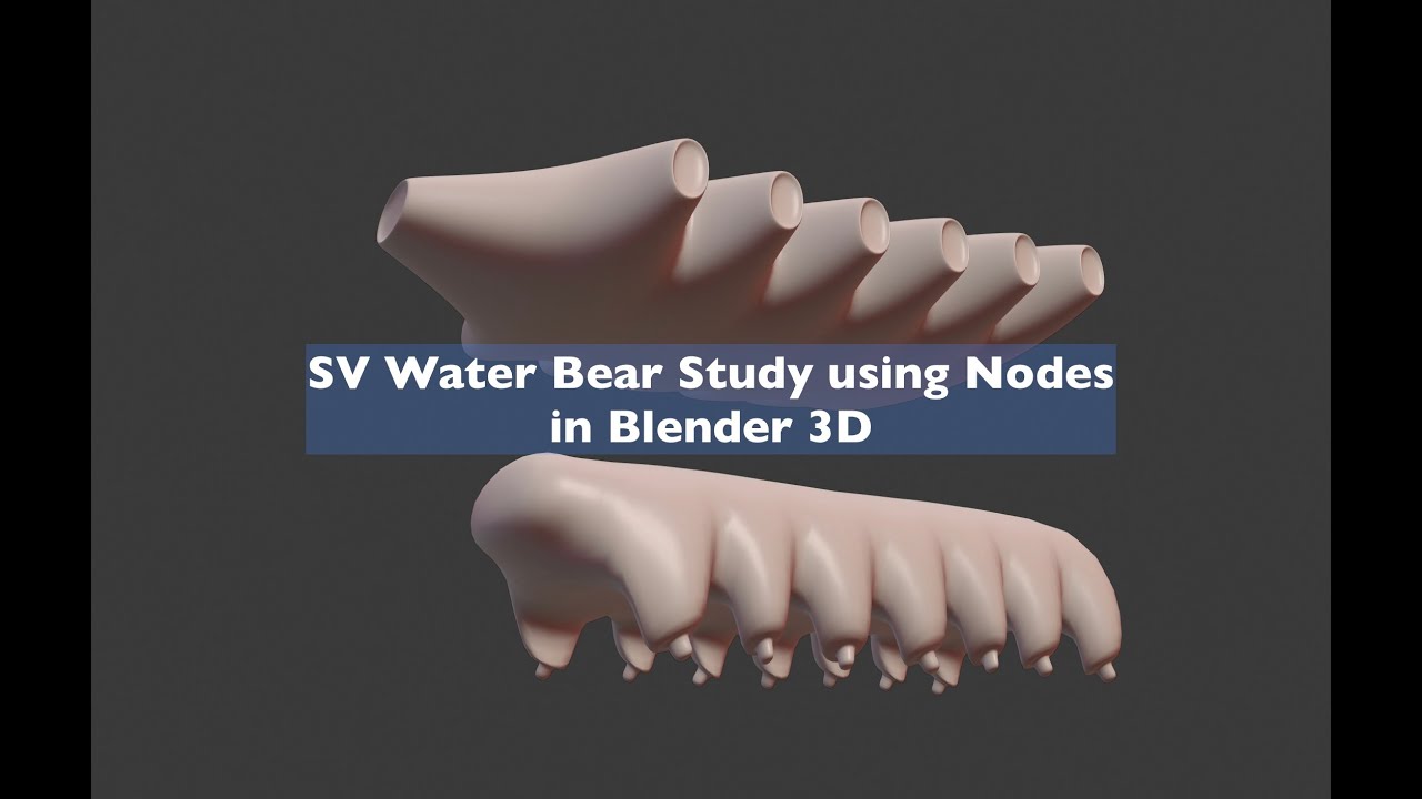 LIVENODING SV Water Bear Study - YouTube