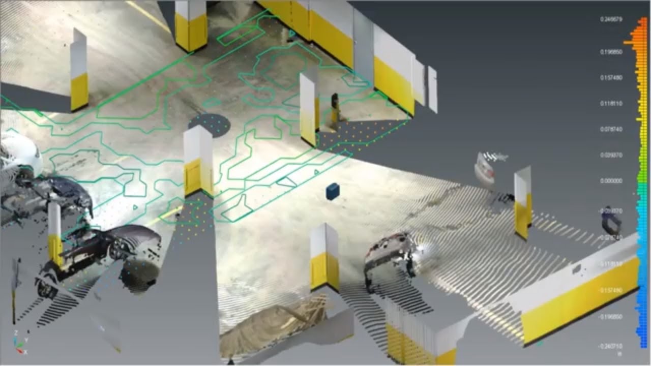 FARO - BuildIT Construction Floor Flatness with Projection Workflow ...