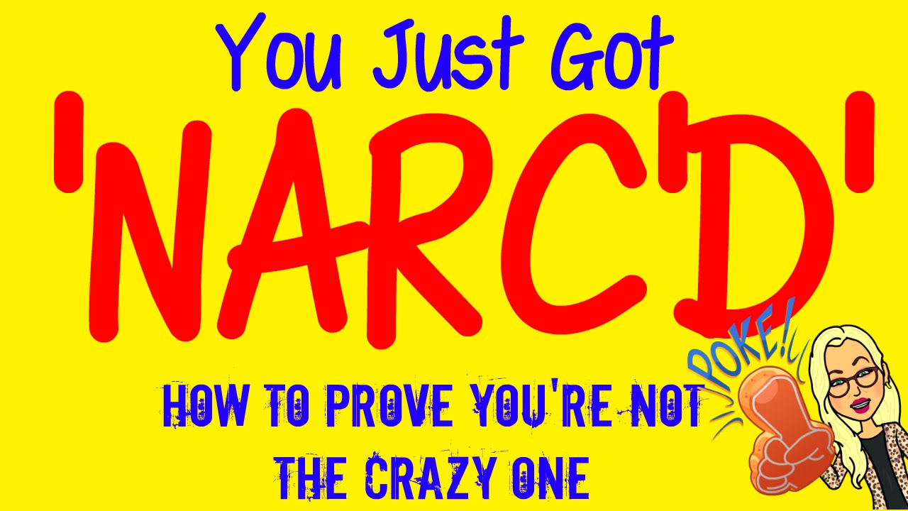 'NARC'D' with a one-sided phone call? How to prove you're NOT the crazy ...