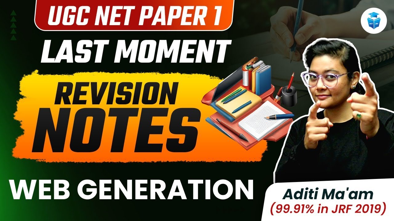 UGC NET Paper 1 ICT Revision || ICT Web Generation UGCNET Dec 2023 ...