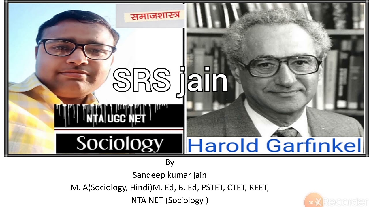 Harold Garfinkel (most Important) - YouTube
