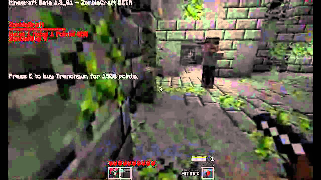 Zombiecraft Ep. 3 New map DLC (Minecraft Nazi Zombies) - YouTube