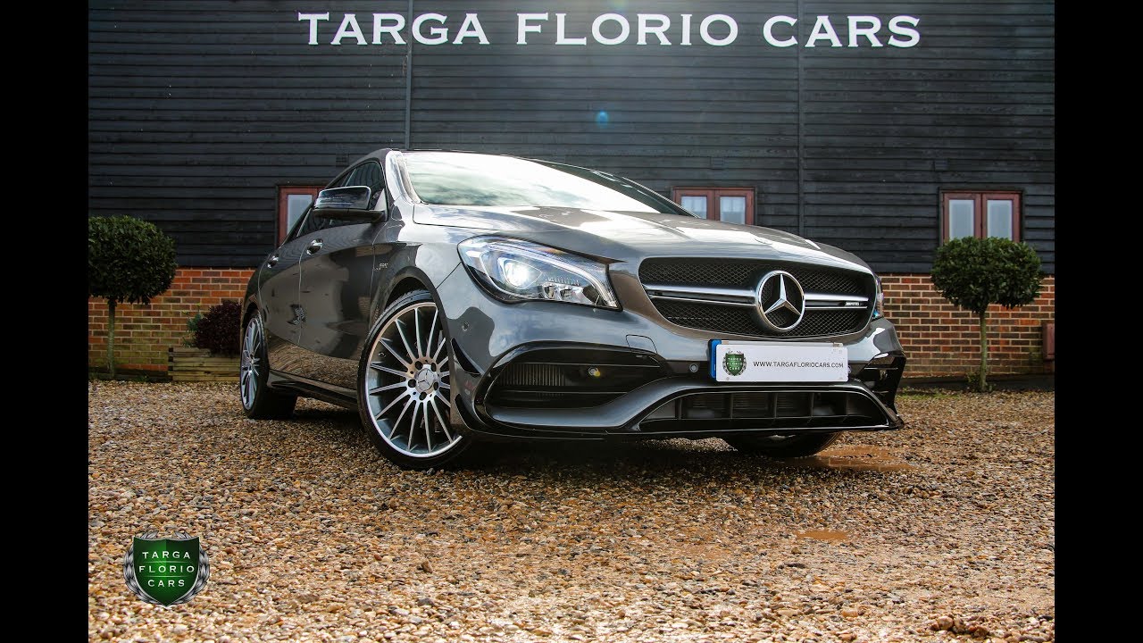 Mercedes-Benz CLA 45 AMG 4MATIC 4dr Coupe, Finished in Metallic ...