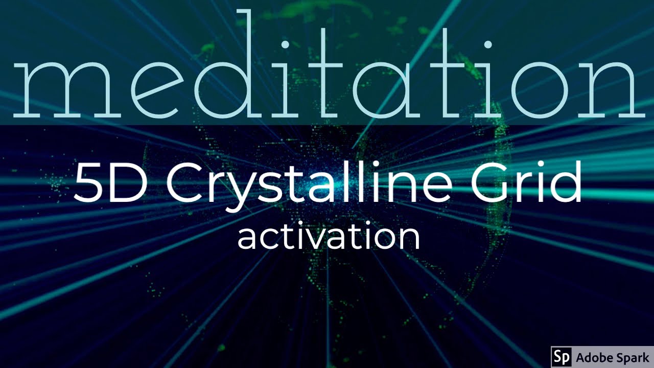 POWERFUL 5D ACTIVATION! Guided meditation: 5D Crystalline Grid NEW ...