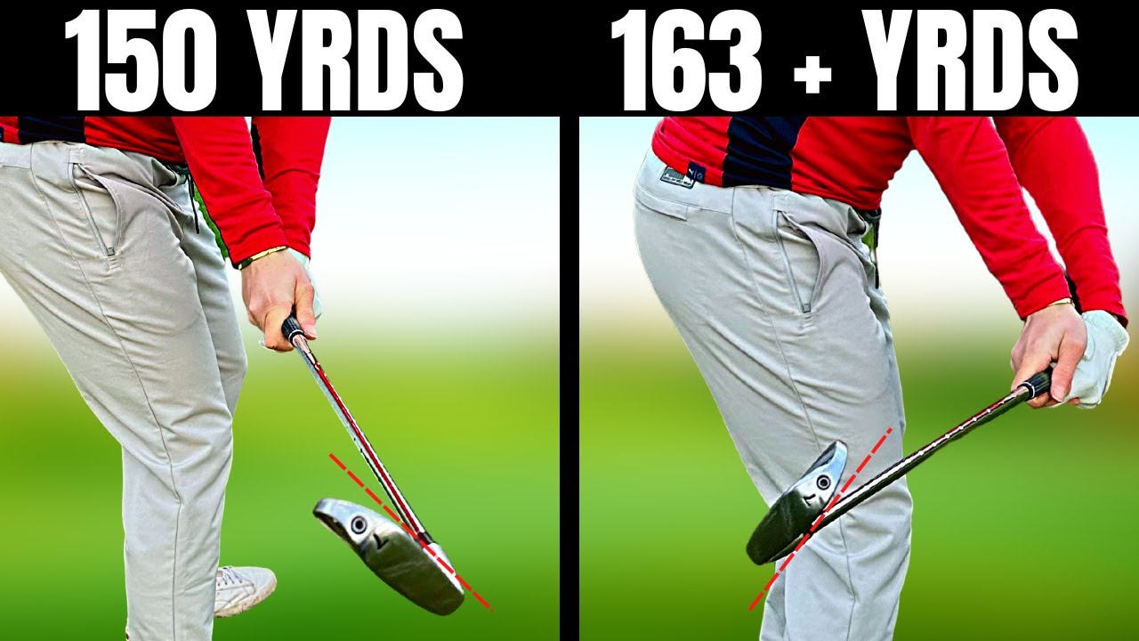 THIS TINY TWEAK Added Over 13 Yards To An 18 Handicap Golfers 7 IRON ...
