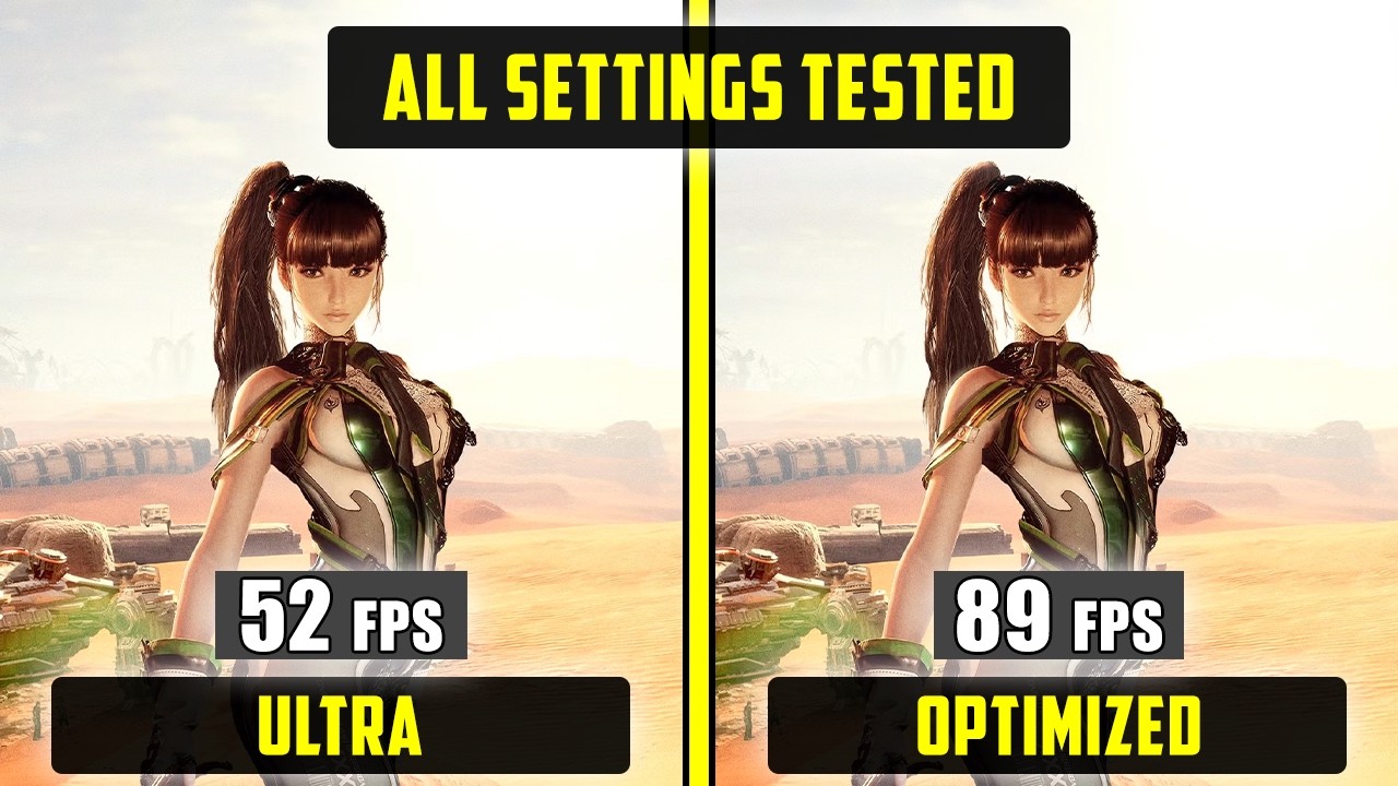 Stellar Blade PC | Performance Optimization Guide + Optimized Settings - YouTube