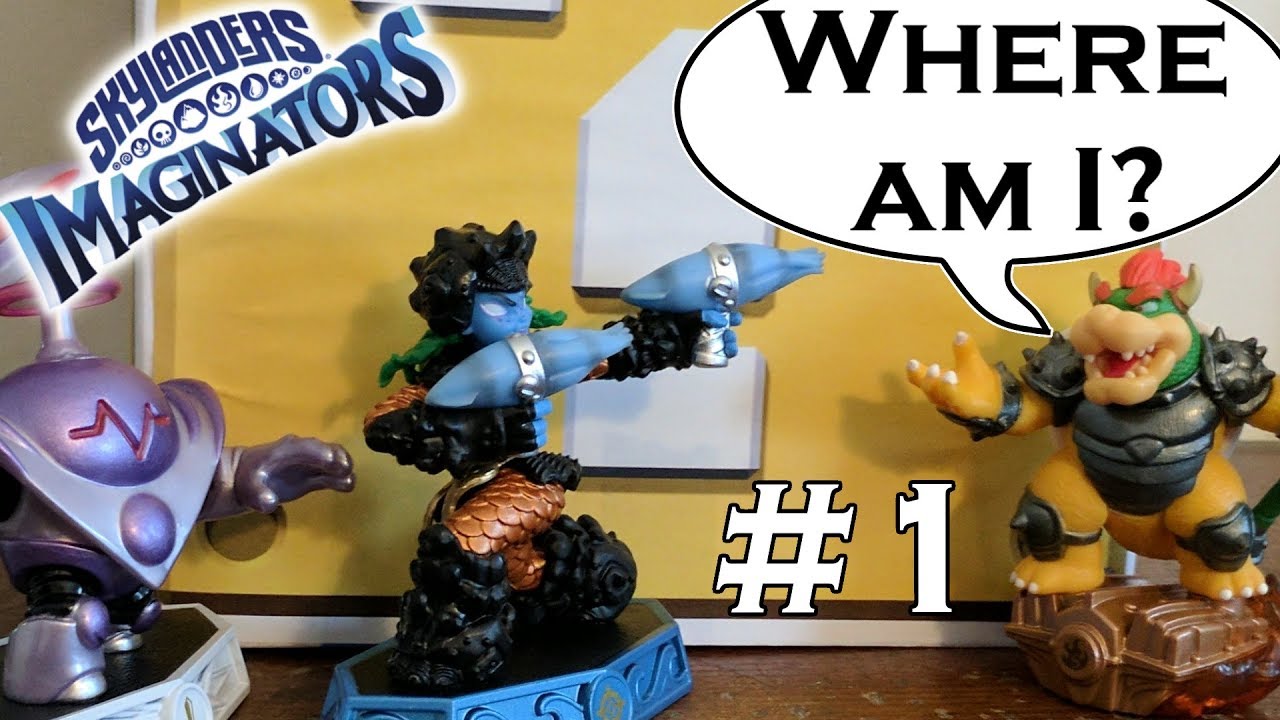 Bowser Got Lost | Skylanders Imaginators #1 | 2 Player Nintendo Switch ...