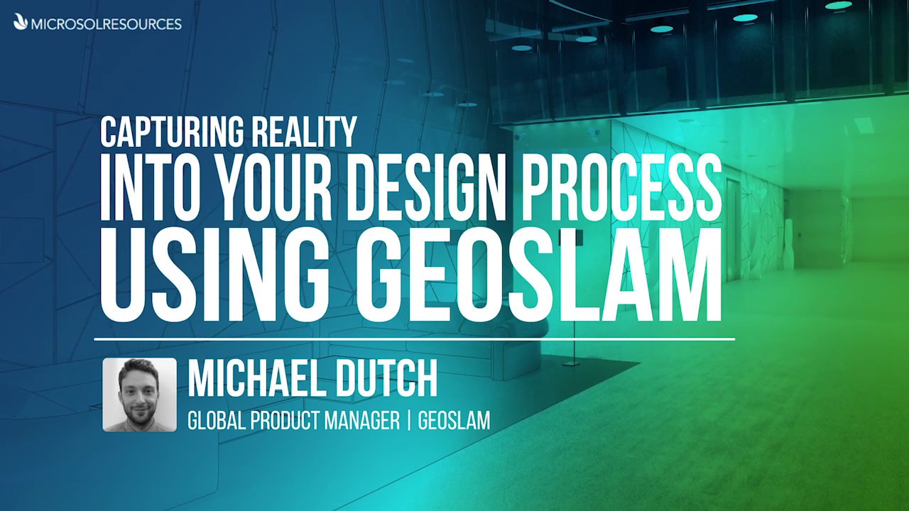 Capturing Reality Into Your Design Process Using GeoSLAM - YouTube