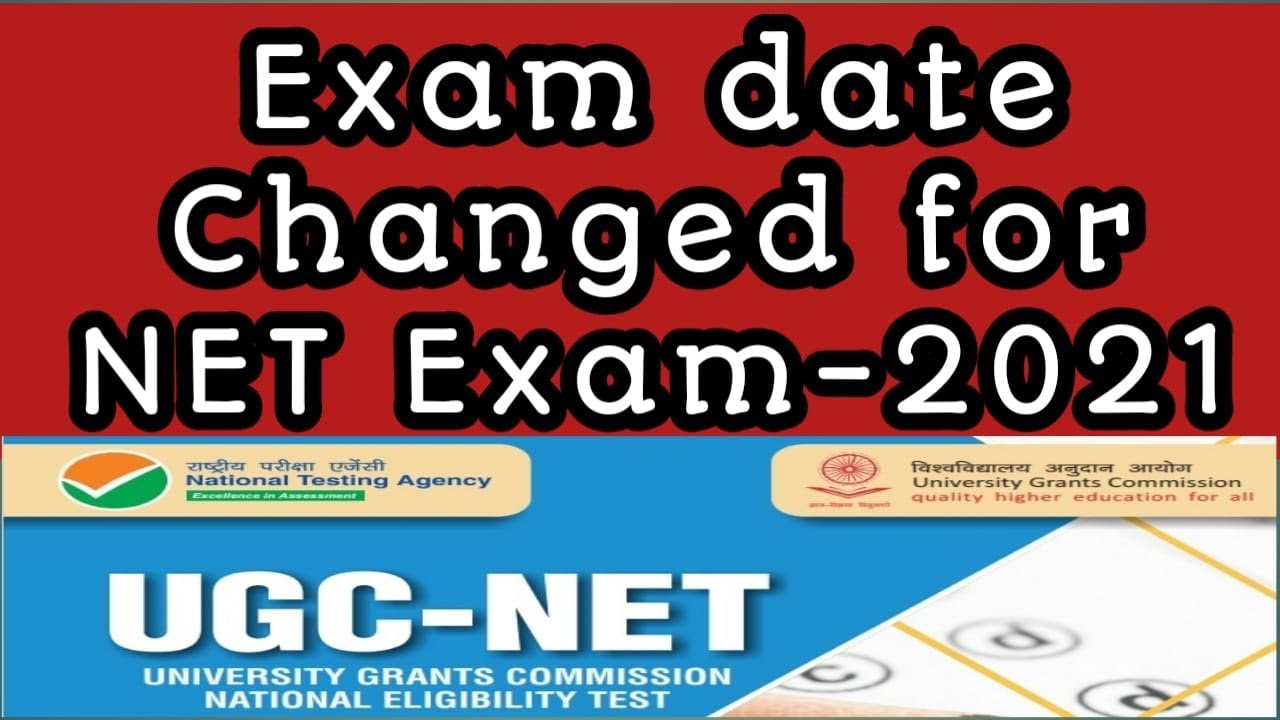 NET Exam-2021 Date Changed - YouTube