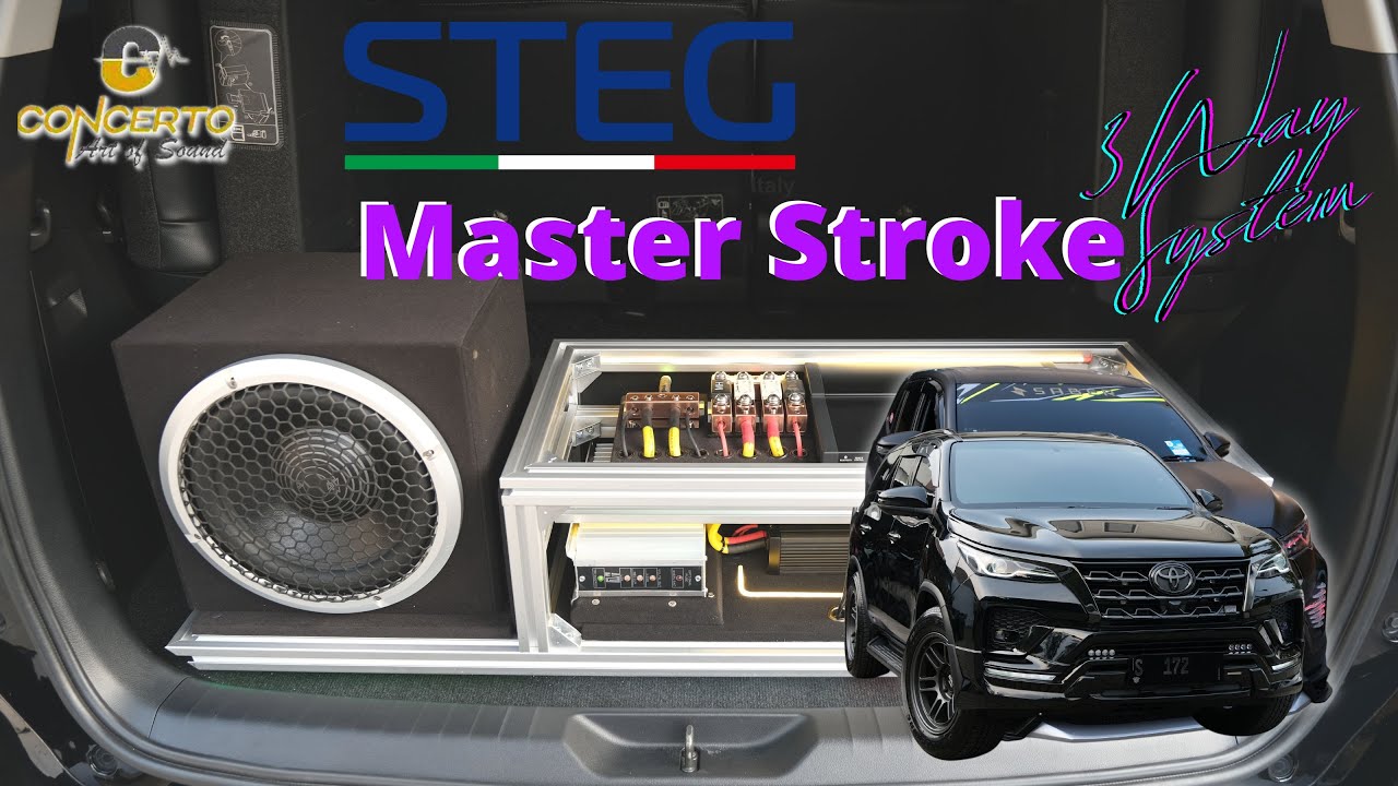 80% Full STEG Italy System, 3 Way STEG MASTER STROKE MSS136 - YouTube