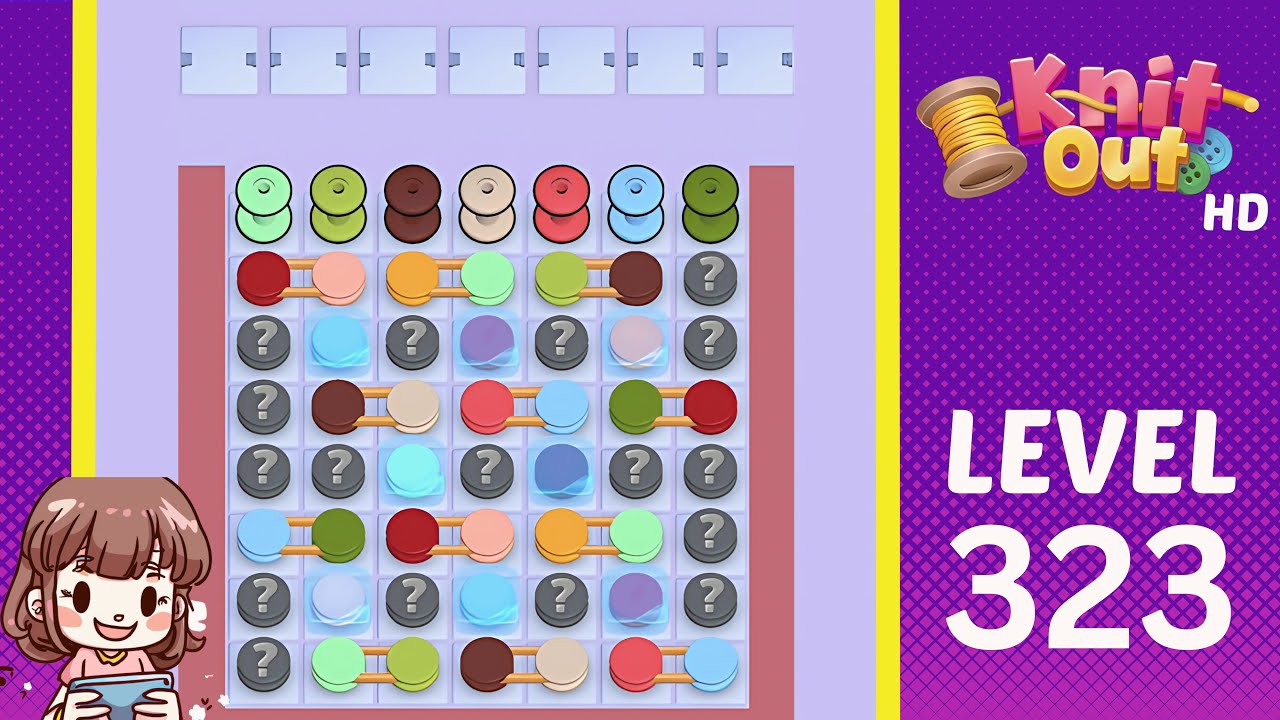 Knit Out Level 323 Solution Walkthrough - YouTube
