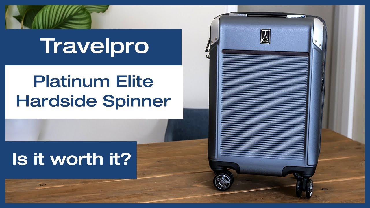 Travelpro Platinum Elite Hardside Luggage Review - YouTube