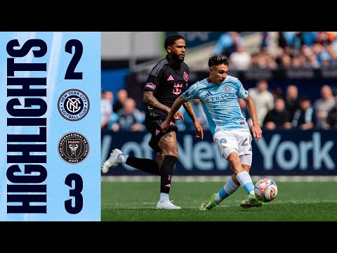 Match Highlights | New York City FC 2-3 Inter Miami CF