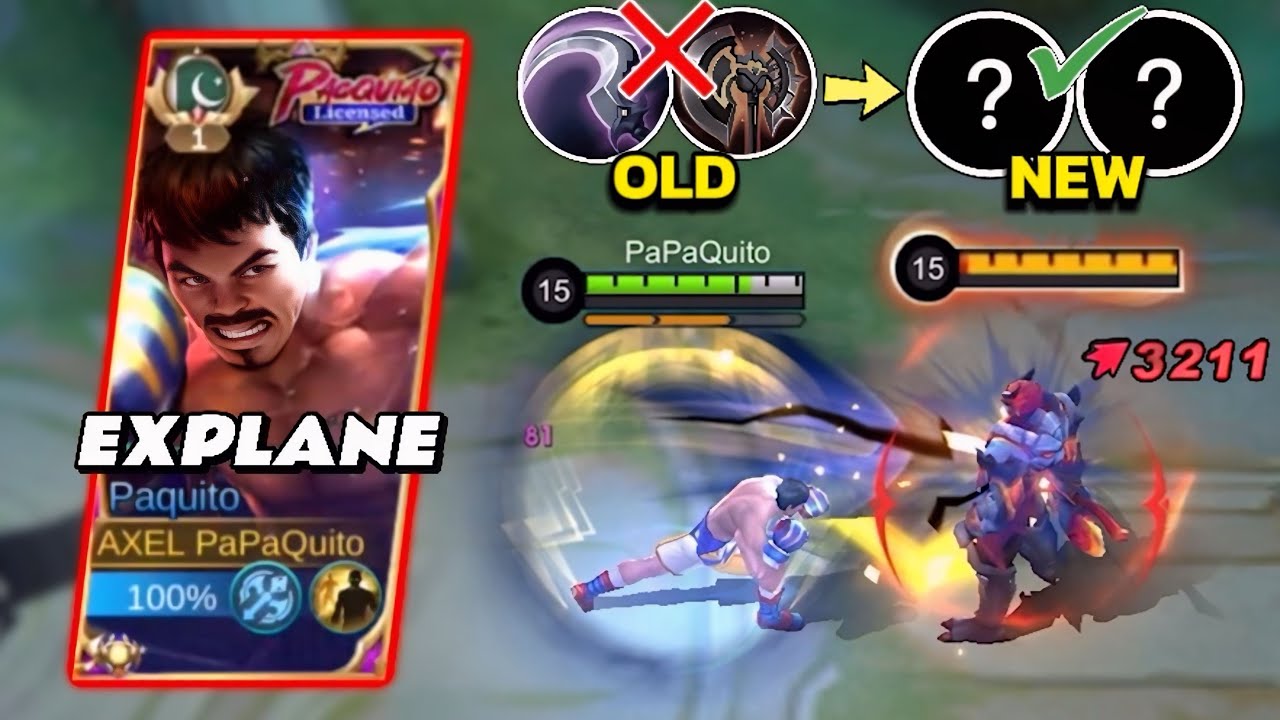 NEW Paquito Fighter Build! | Ultimate Guide & Tutorial Explained 🔥 MLBB ...