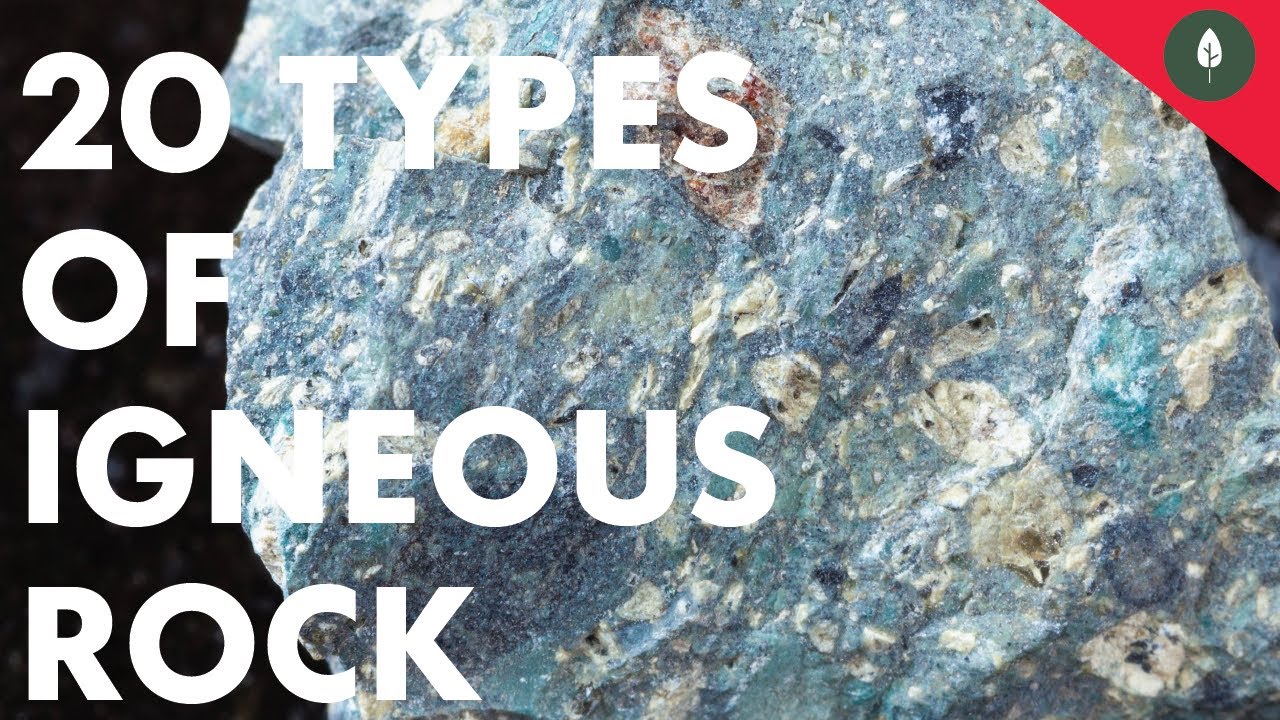 20 Types of Igneous Rock (and their uses) - YouTube