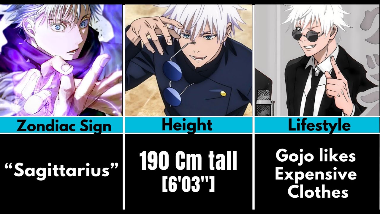 FACTS About Satoru Gojo You Didn’t Know | JJK (World of Anime 3) - YouTube