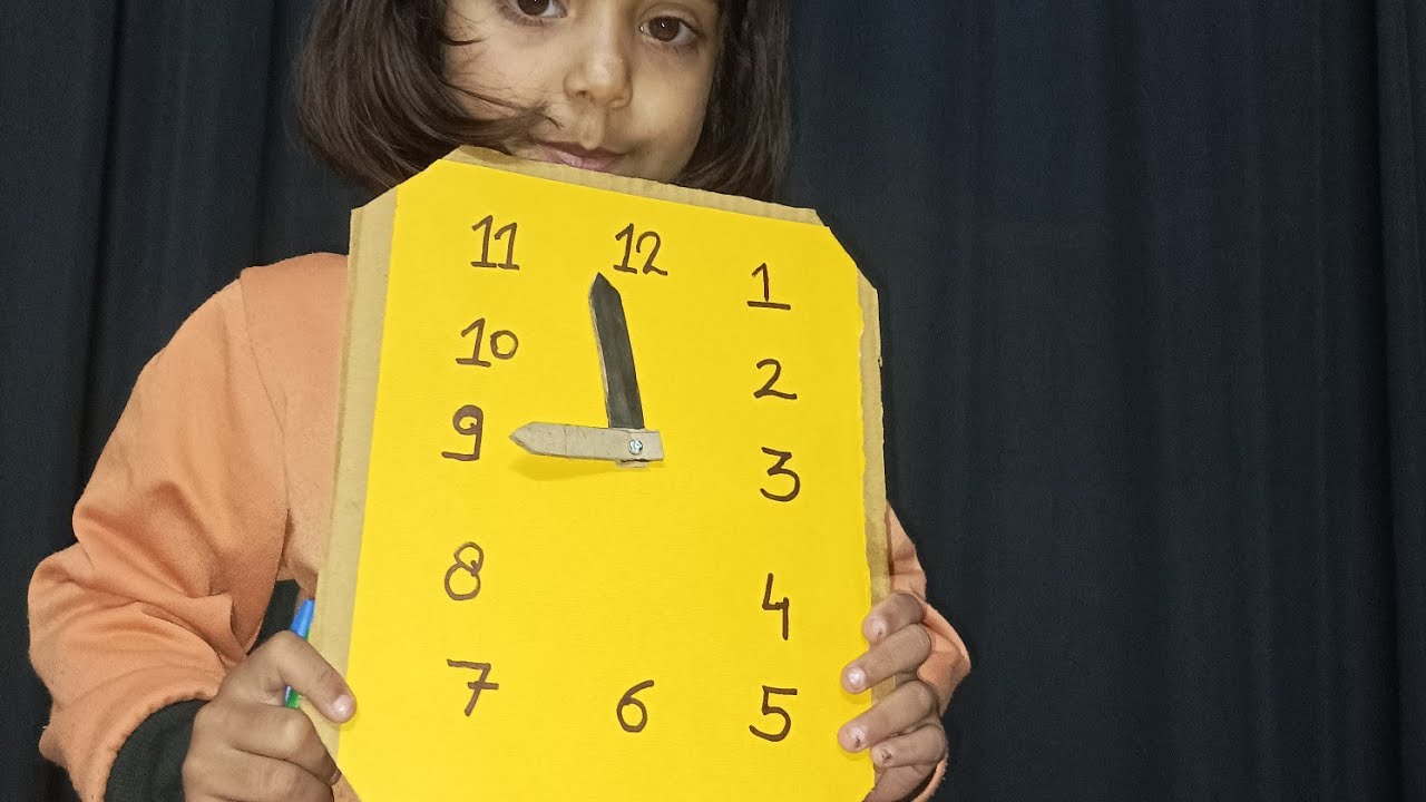 बच्चों को घड़ी देखना कैसे सिखाएं To teach kids how to read the clock ⏰ ...