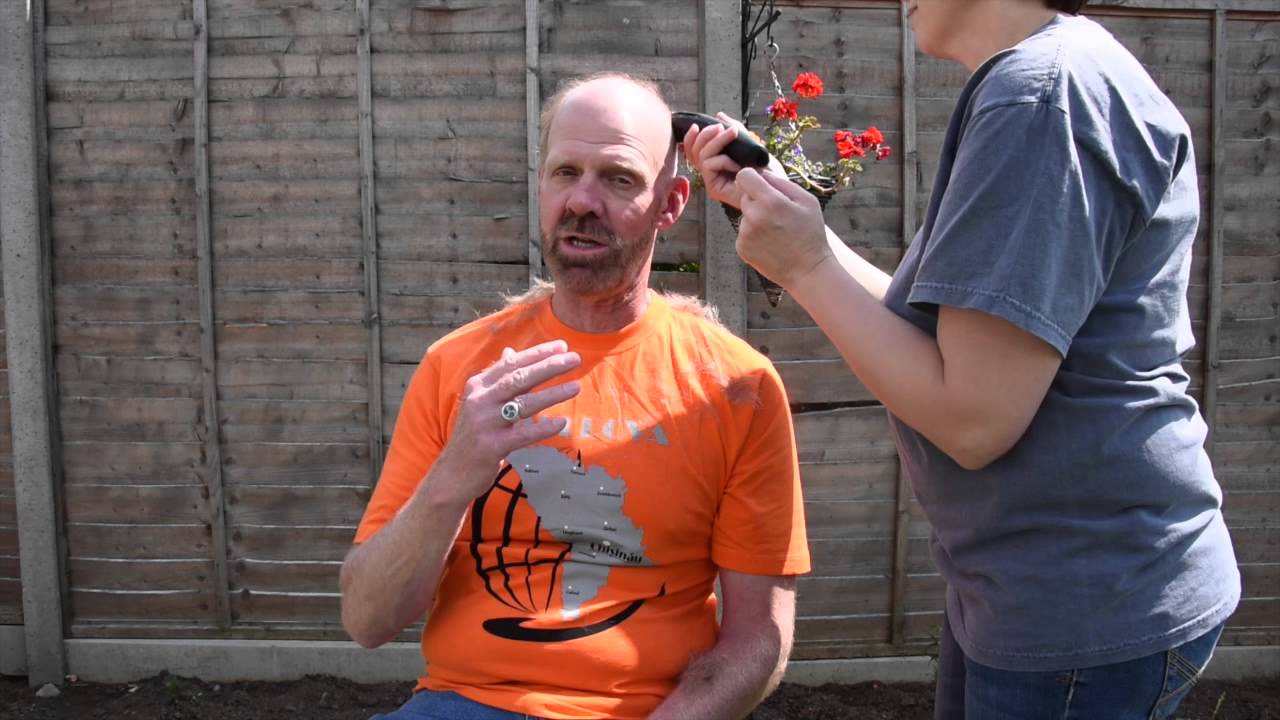Don Melvin brave the shave - YouTube