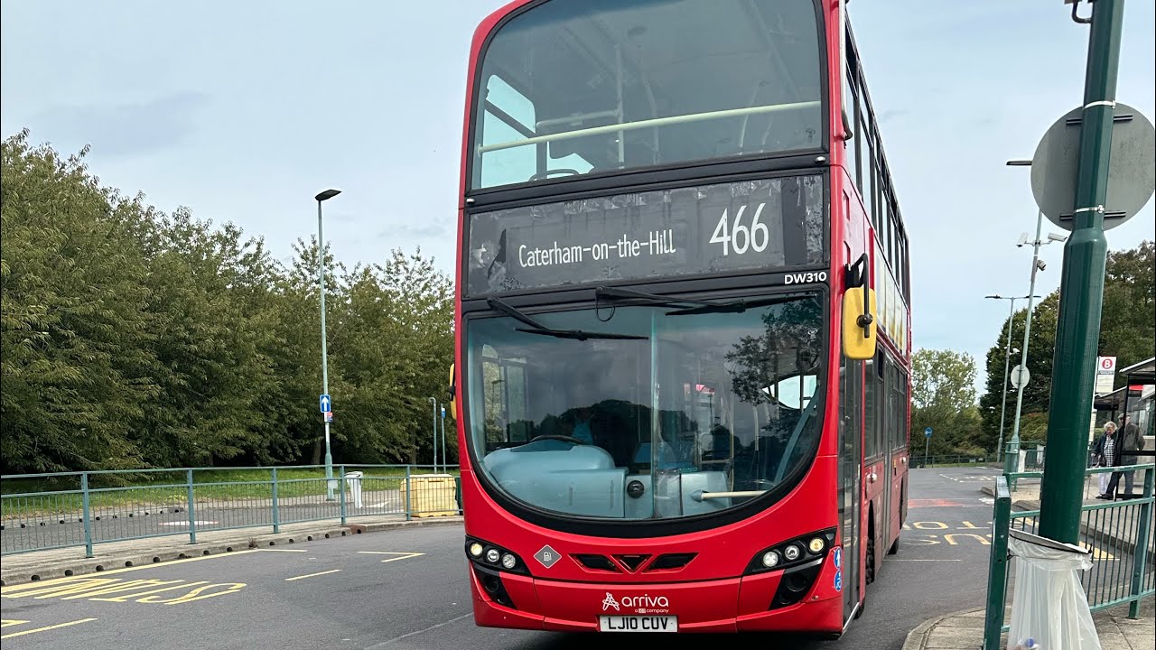 *LJ10 CUV*Arriva London 2010Reg VDL DB300 Wright Gemini 2 - YouTube