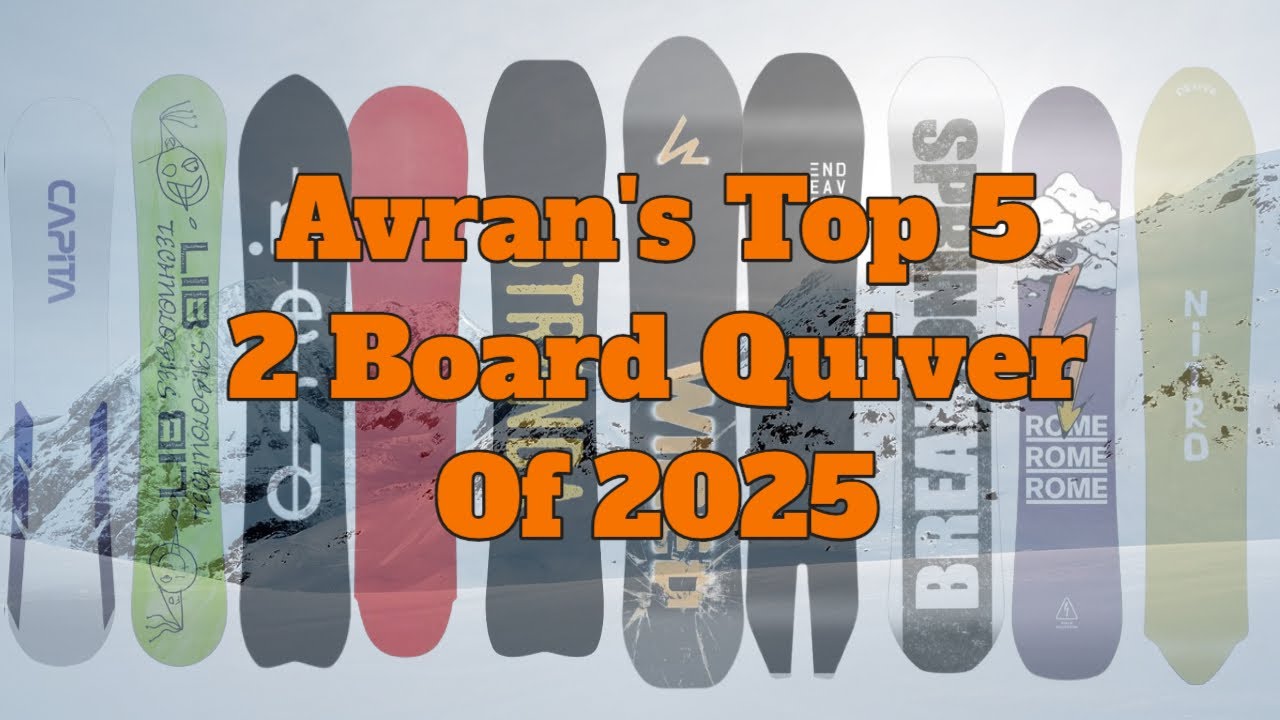 Avran's Top 5 Two Board Quiver - YouTube