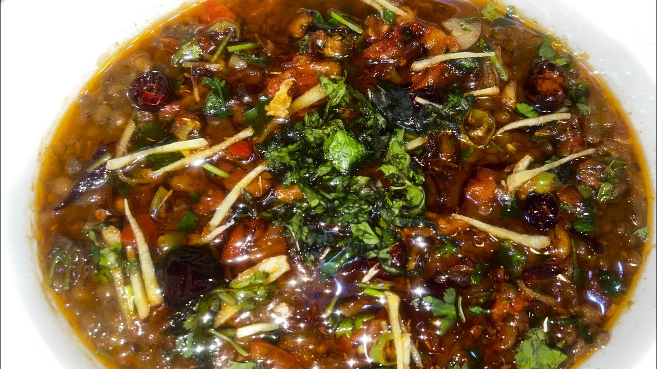 KALI MASOOR KE DAAL | RESTAURANT STYLE MASOOR DAAL | HOW TO MAKE MASOOR ...