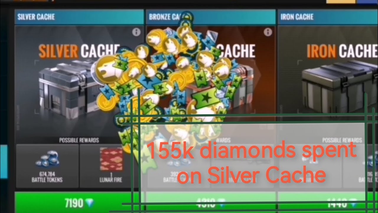 155k diamonds spent on Silver Cache, buying Verdict and Lieutenant ...