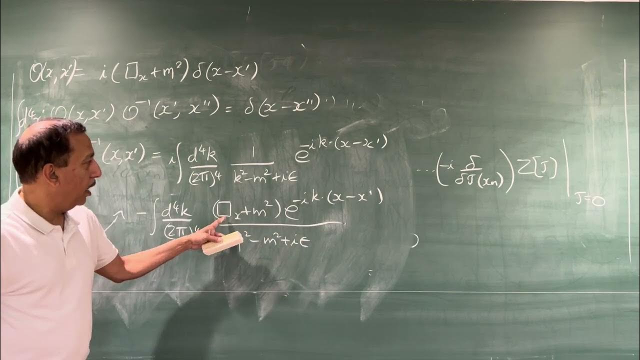 Quantum Field Theory II: Lecture 20 - More on path integrals and ...