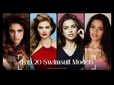 Top 20 Swimsuit Models || Gorgeous Swimwear Models