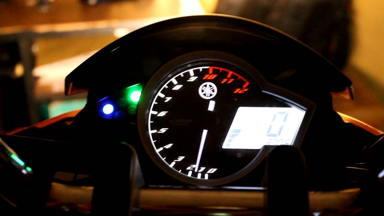Yamaha new Vixion speedometer nite display (copyright by iwanbanaran ...
