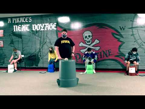 "Bucket Brawl" by the PHS Concert Band Percussion Ensemble! - YouTube