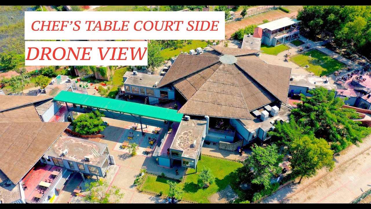 Chef's Table Courtside |Drone View | Avio Rana - YouTube