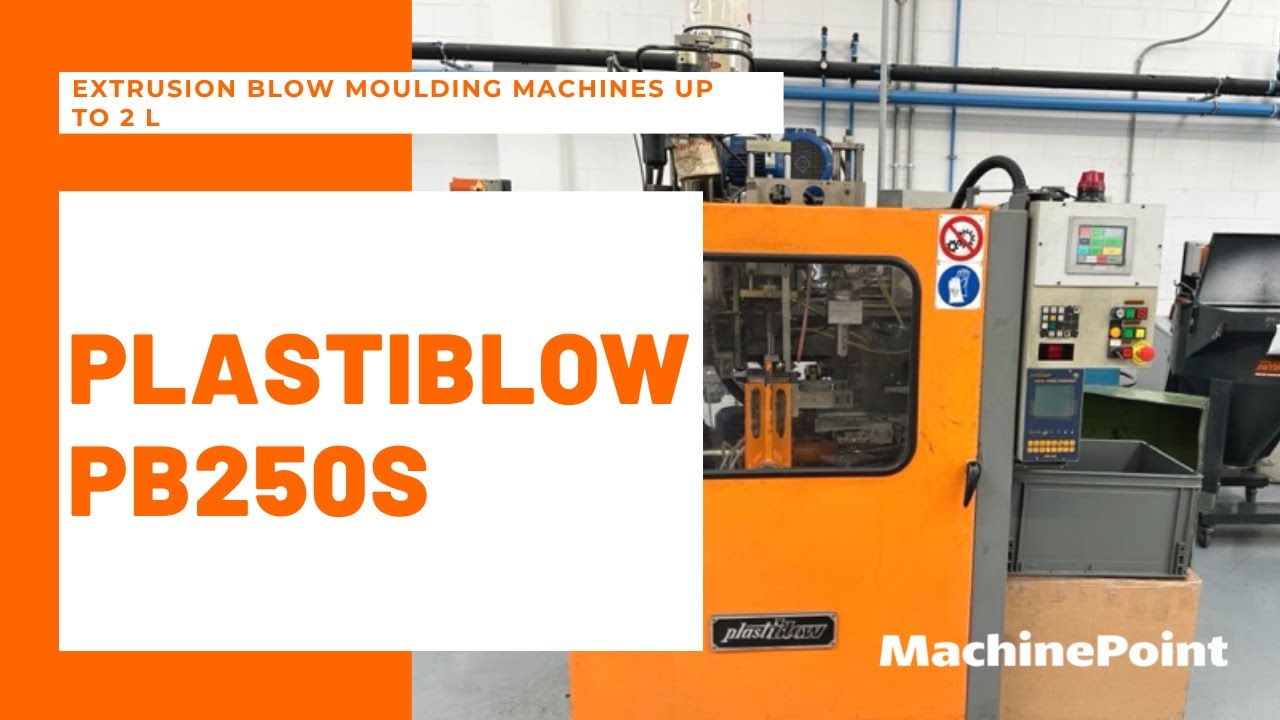 PLASTIBLOW PB250S Extrusion Blow Moulding machines up to 2 L ...