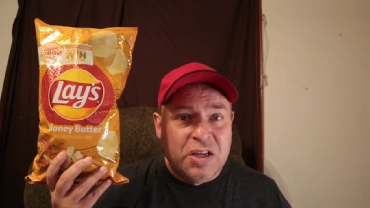 Lays Honey Butter Potato Chips Taste Test - YouTube