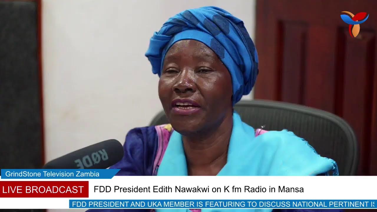 FDD President Edith Nawakwi on K fm Radio - YouTube