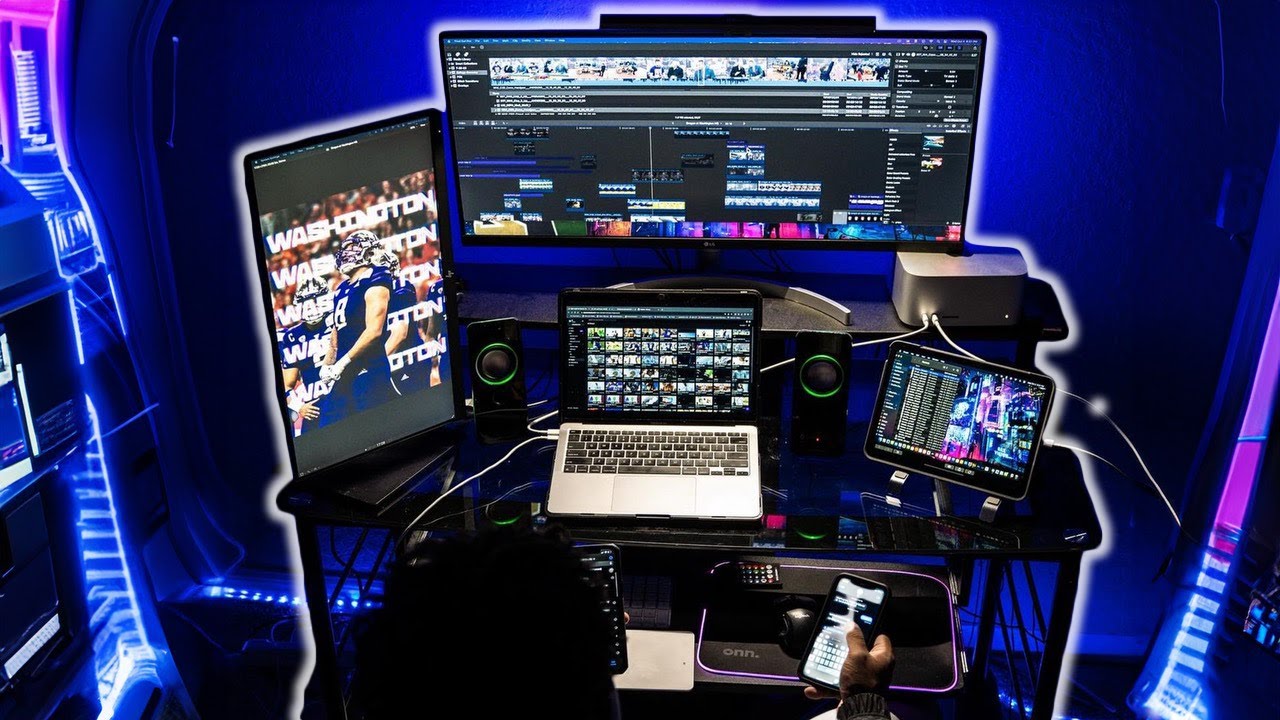 How to build the PERFECT editing studio - YouTube