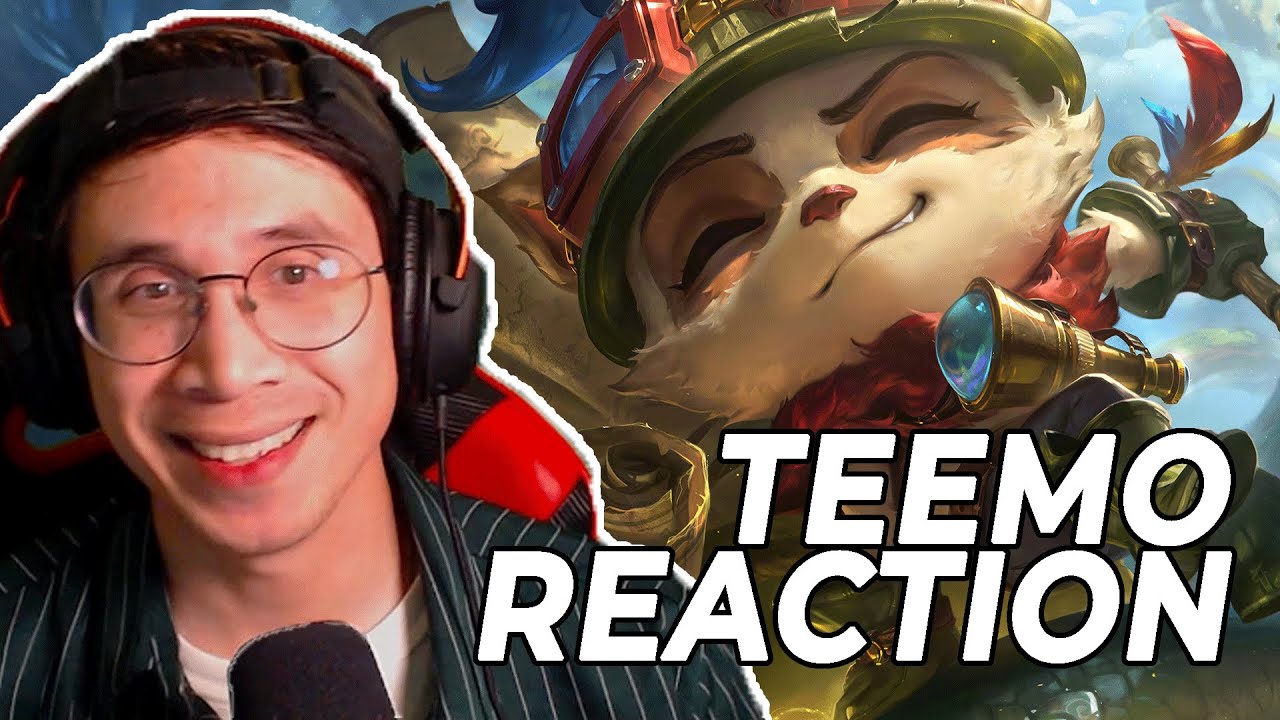 Arcane fan reacts to NEW TEEMO (Voicelines, Skins, & Story) | League of ...