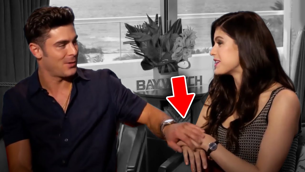 Celebrities Flirt with Their Celebrity Crushes in Public - YouTube