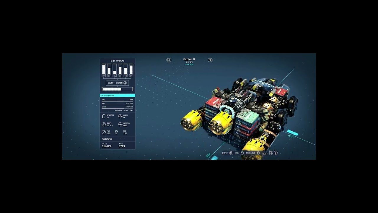 Starfield - Modified Kepler R / Auto-turrets build - YouTube