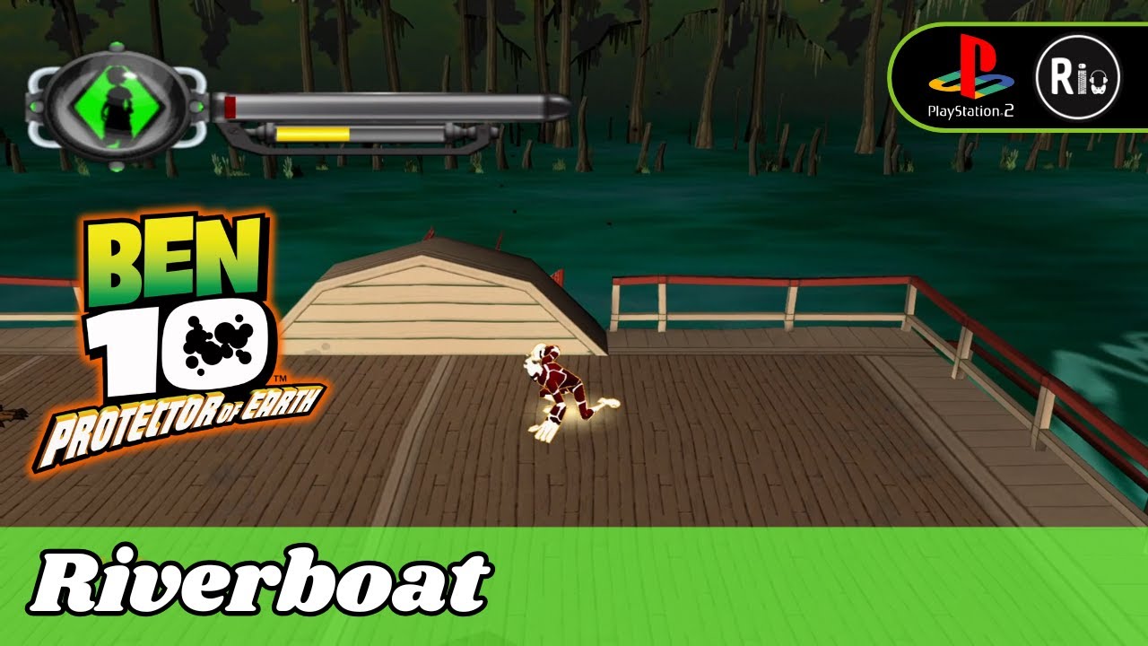 Ben 10: Protector of Earth PS2 HD (PCSX2) Gameplay Part 20 – Riverboat ...