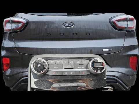 How to Remove/Replace Climate Control Ford PUMA - YouTube