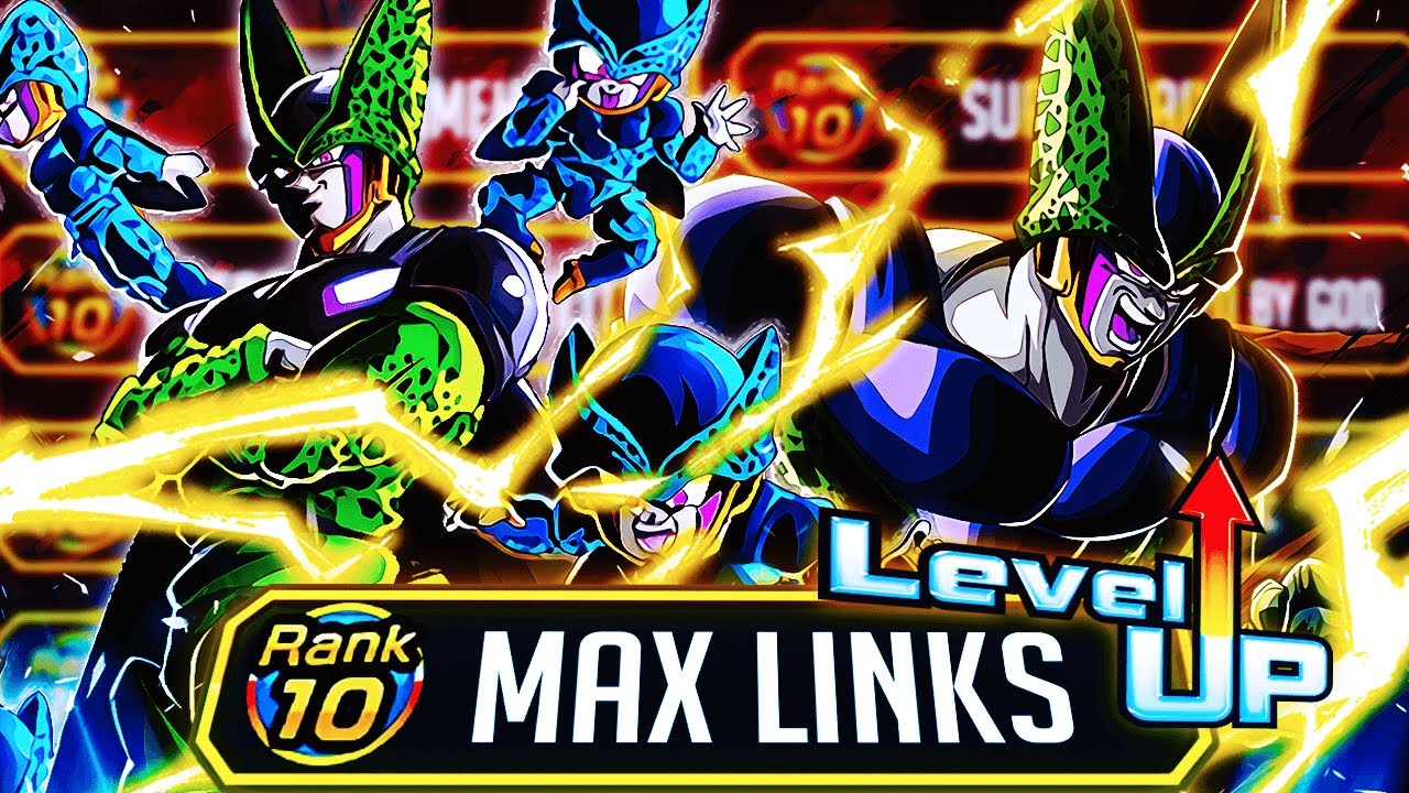 A MOST BROKEN DUO IN DOKKAN! MAX Level 10 Links LR INT Cell & PHY Cell ...