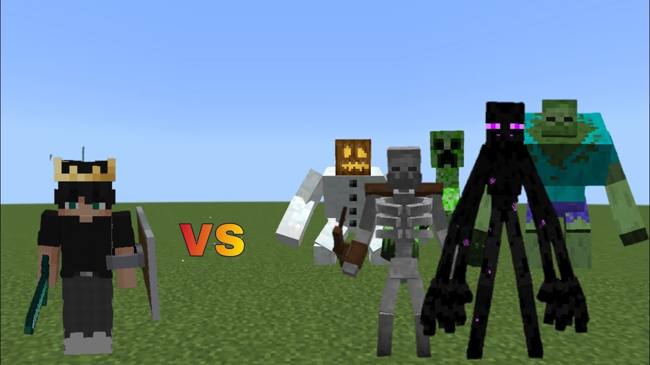 Salmon Boss vs Mutant Monsters | Minecraft Java | Mob Battle - YouTube